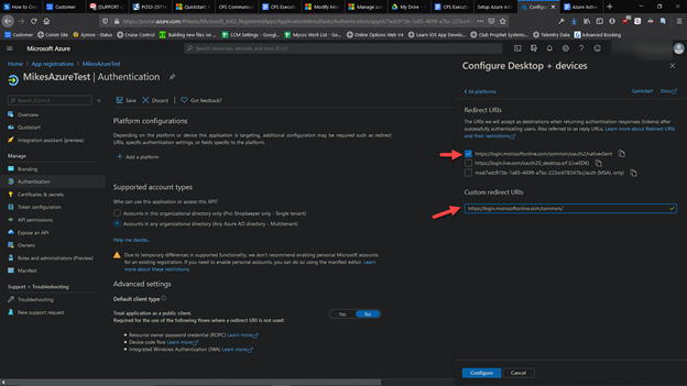 Azure Active Directory Integration