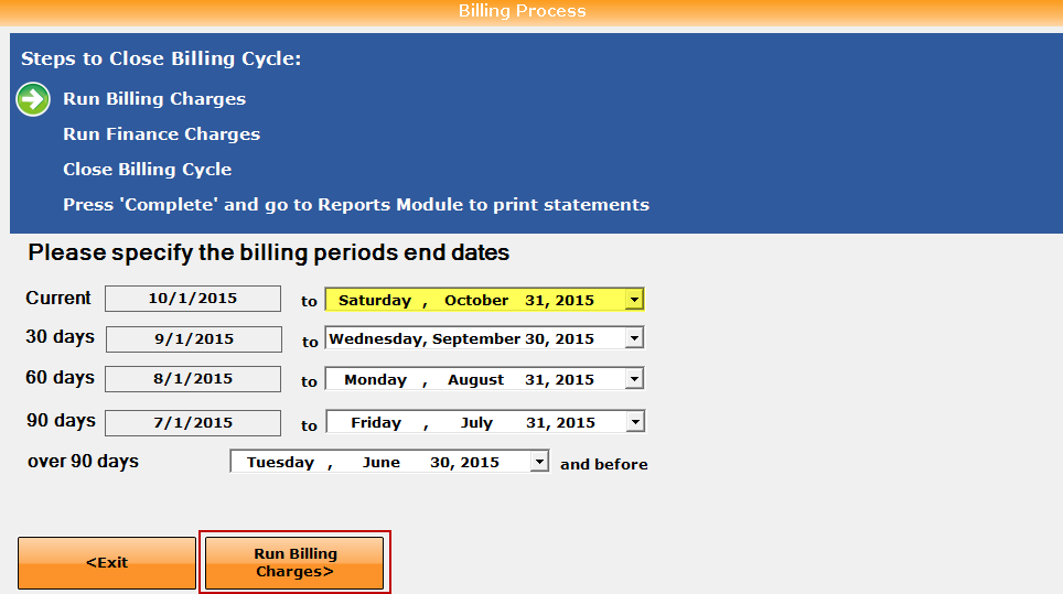 Private Billing Module