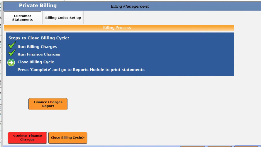Private Billing Module