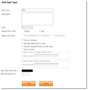 How to use Sales Types