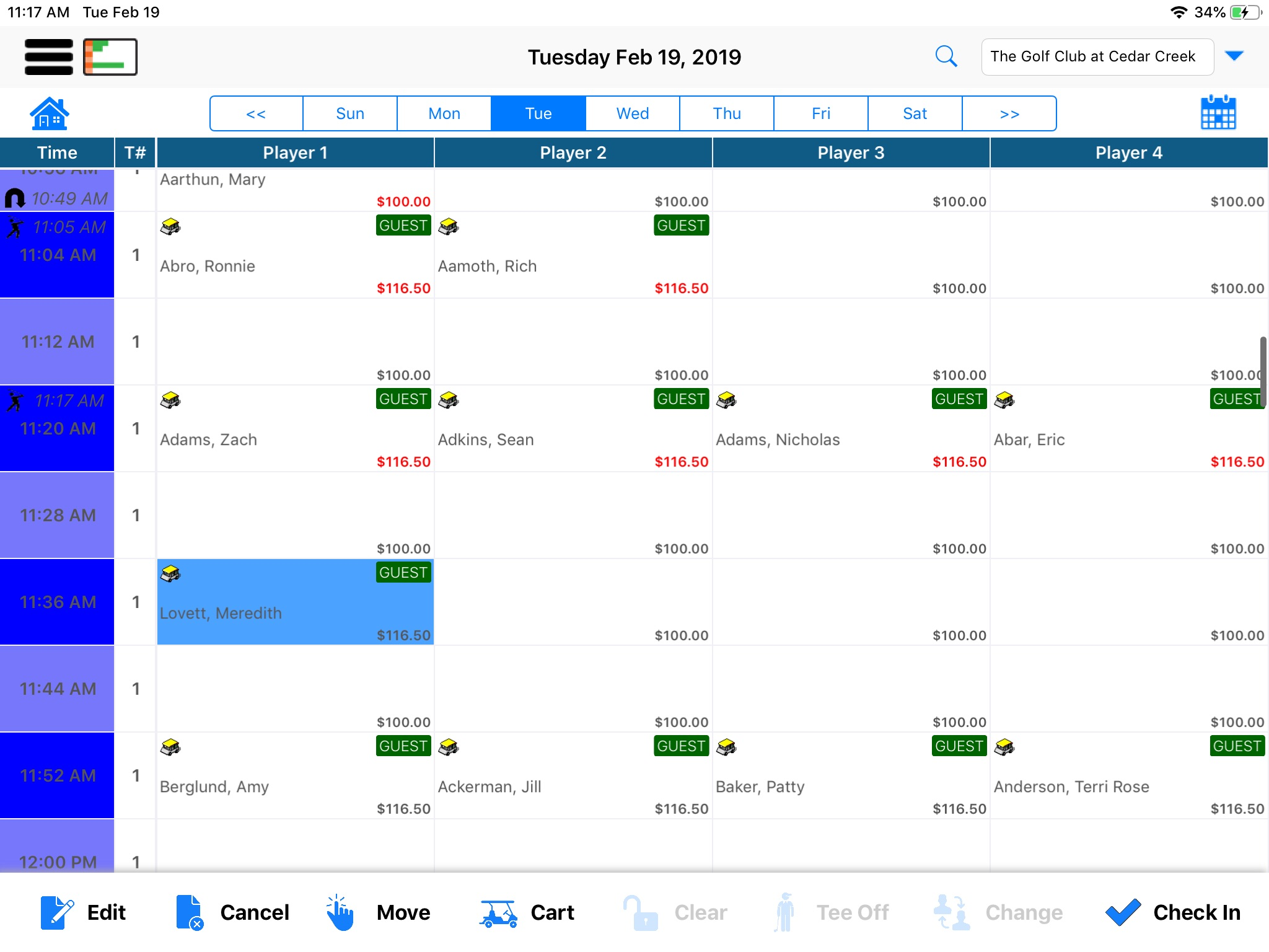 The Starter Hut Screen